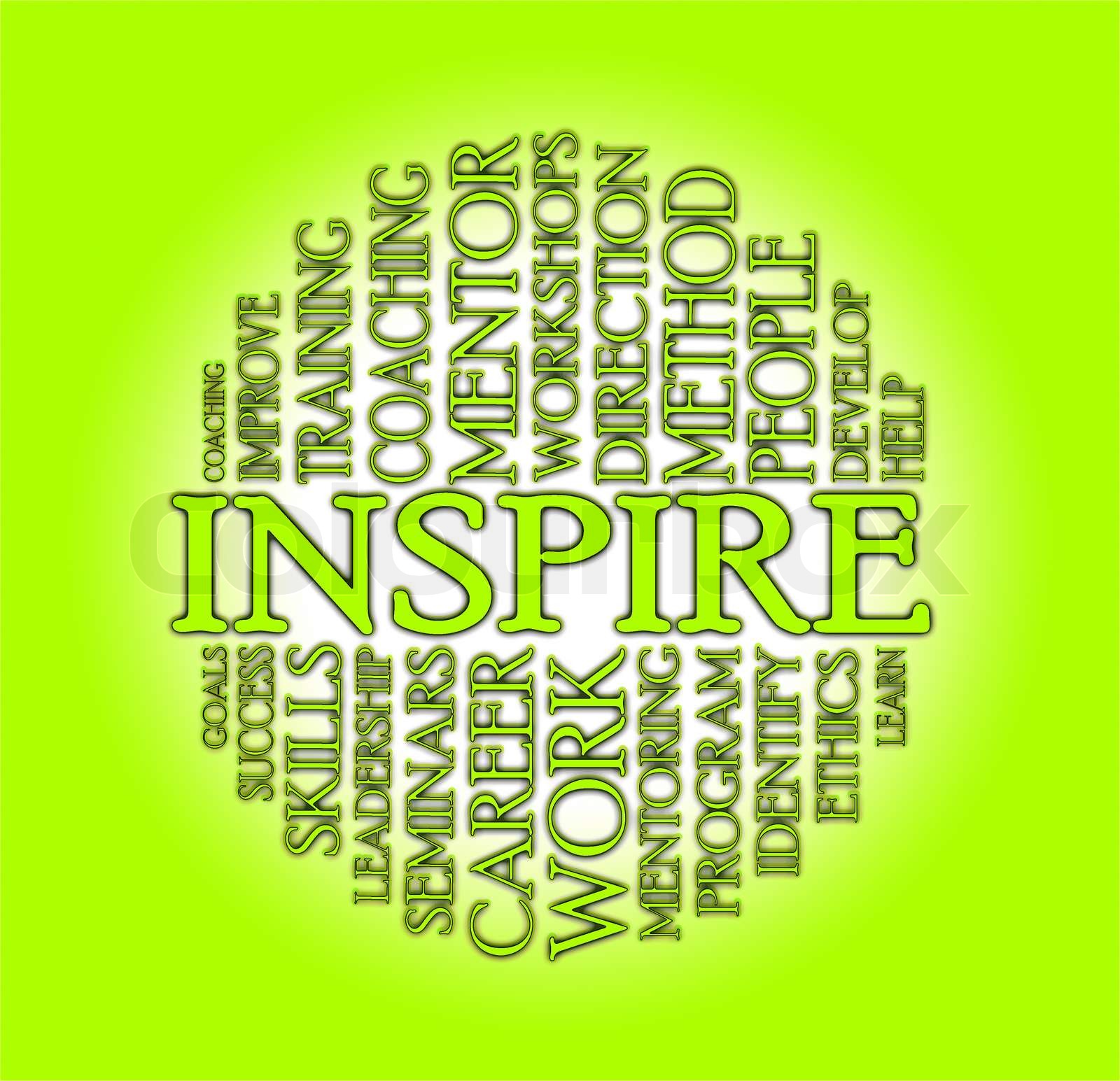 Inspire cloud concept | Stock image | Colourbox