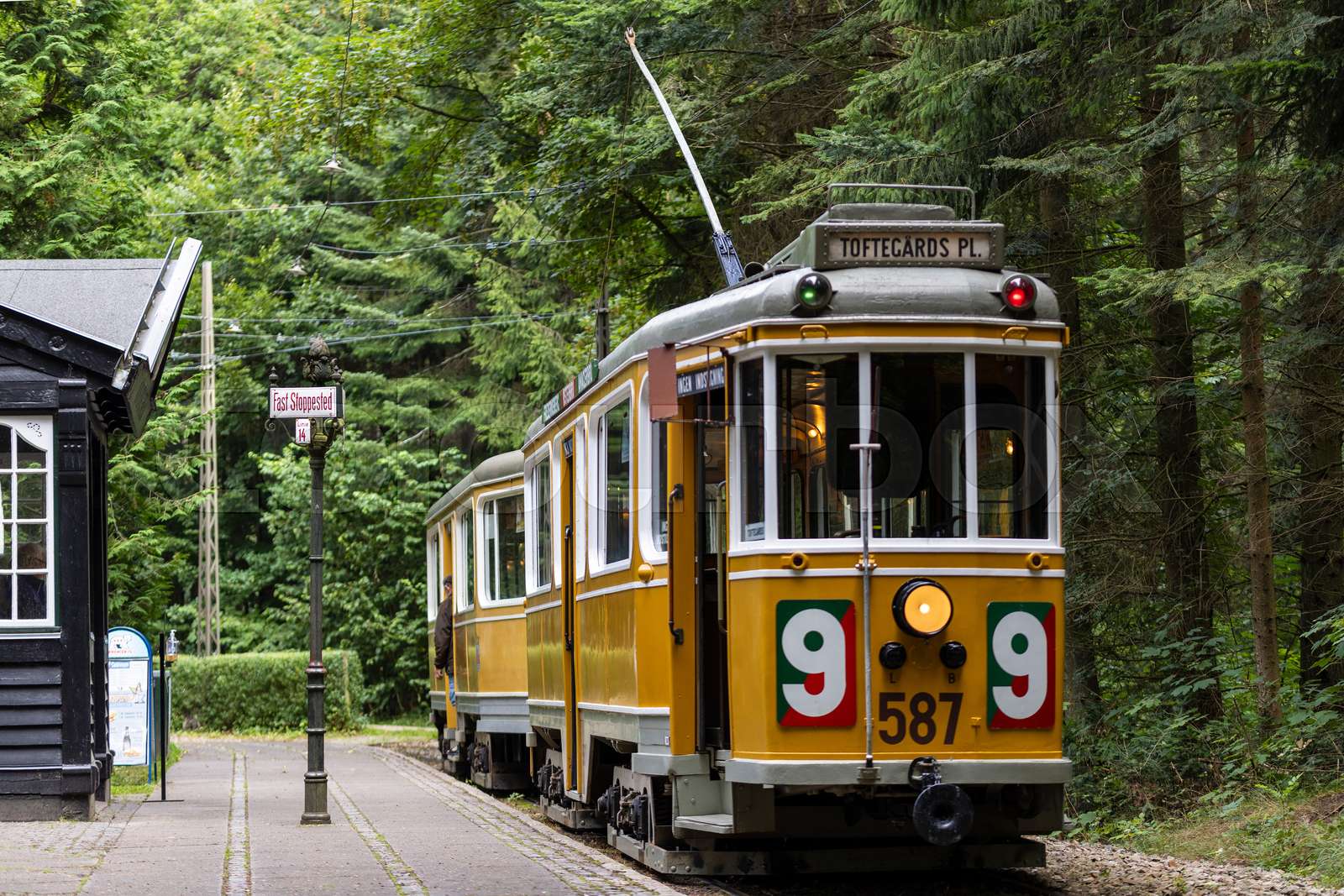 tram, copenhagen, tramways | Stock image | Colourbox