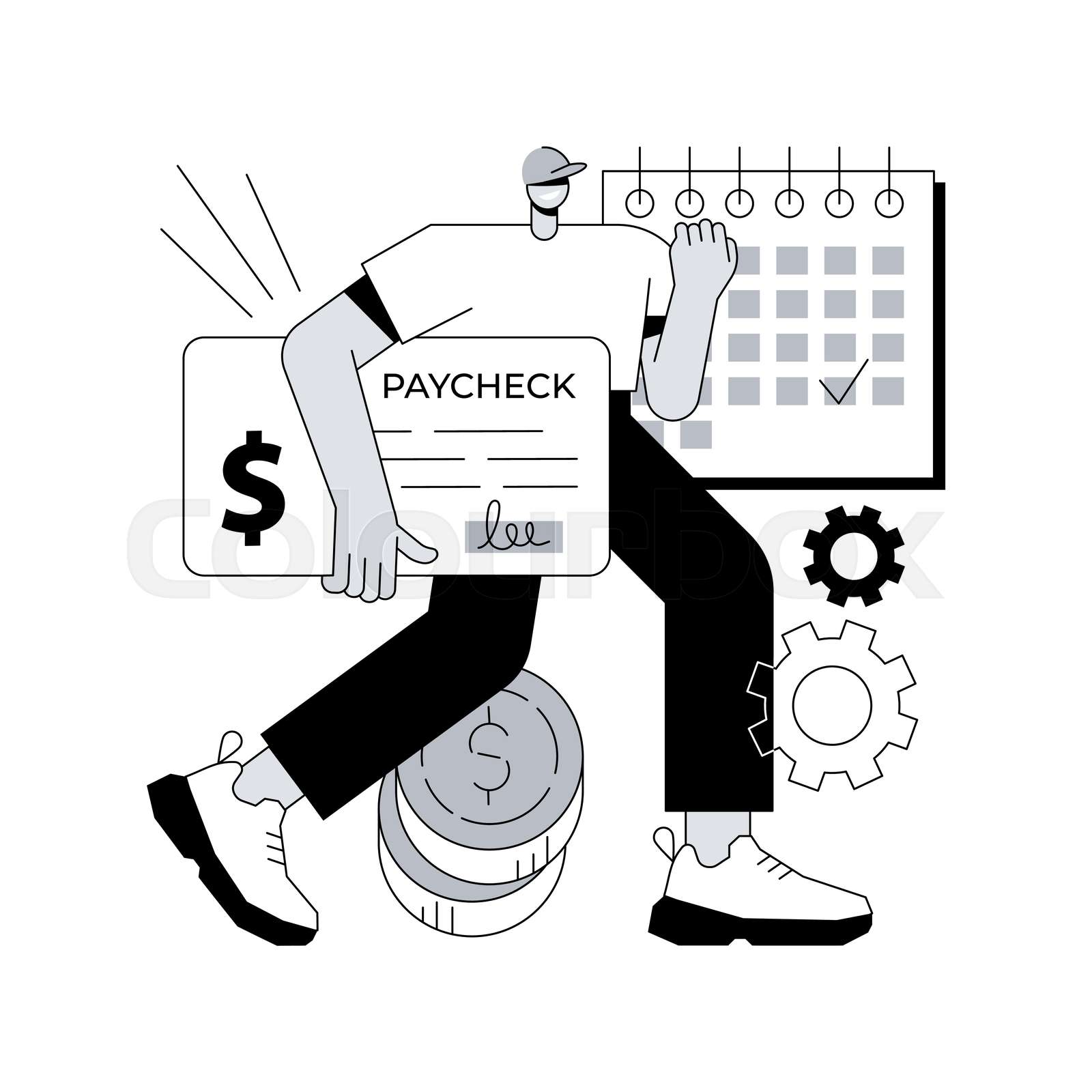 Paycheck Clipart