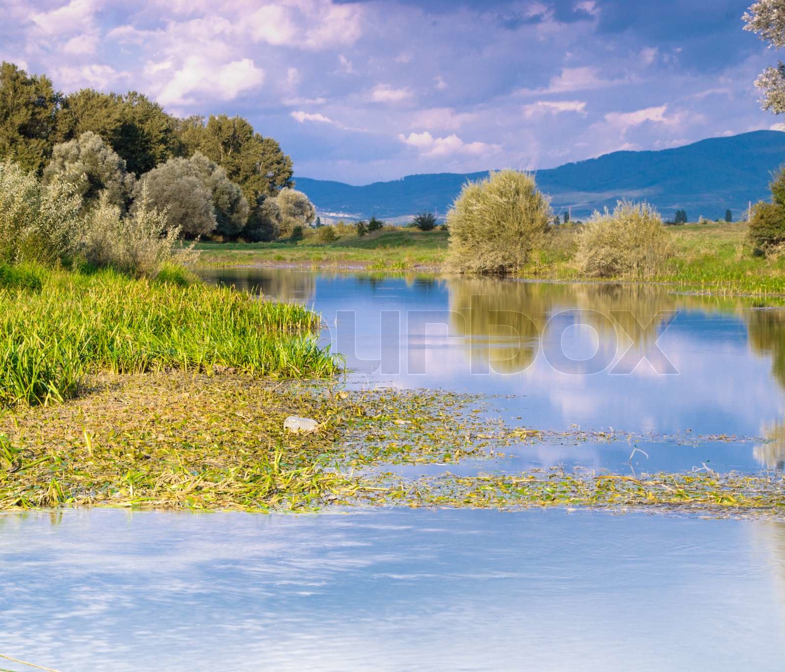 River landscape | Stock image | Colourbox