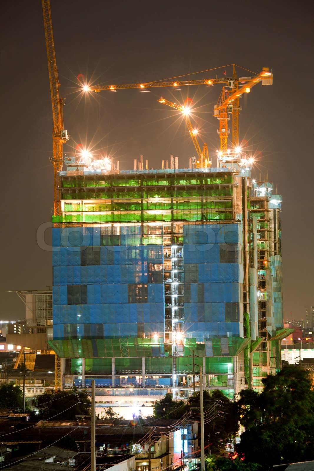 Big Construction Site | Stock image | Colourbox