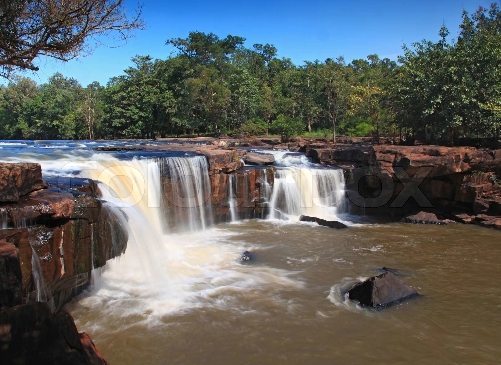 Climate waterfall | Stock image | Colourbox