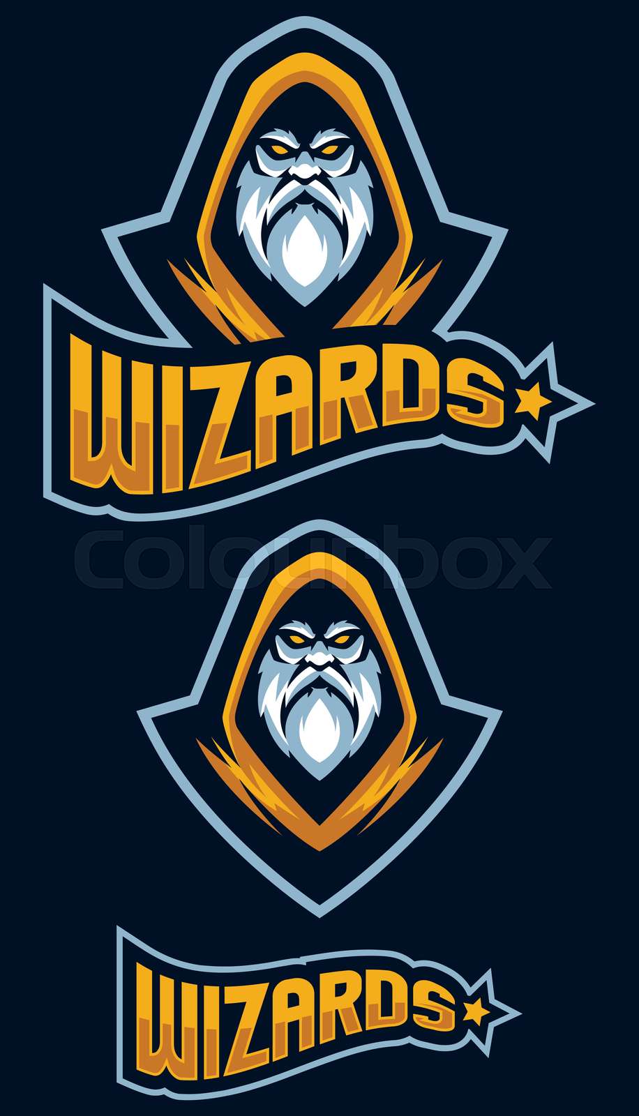 Wizard Team Mascot | Stock vector | Colourbox