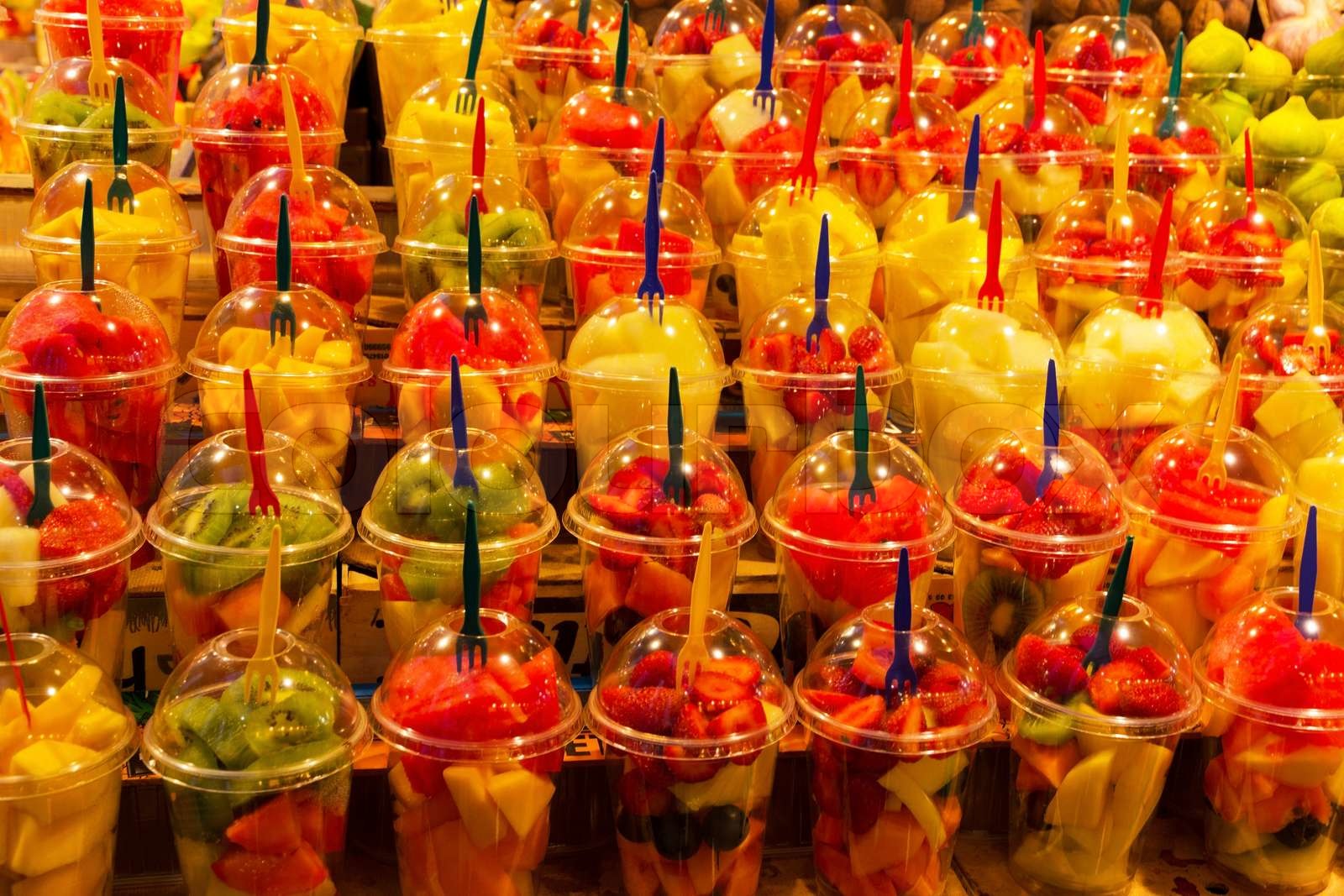 slice of fresh fruits | Stock image | Colourbox