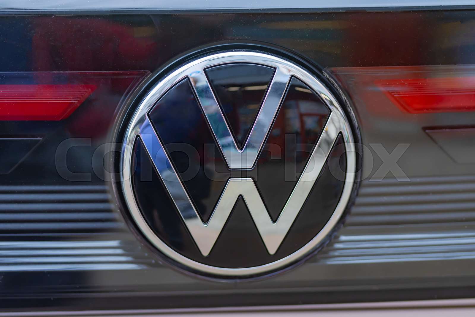 automatische, logo, volkswagen | Stock Bild | Colourbox