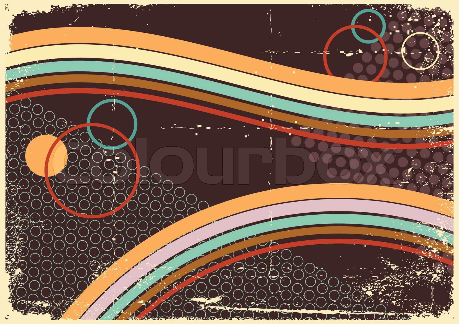 Retro Abstract | Stock vector | Colourbox