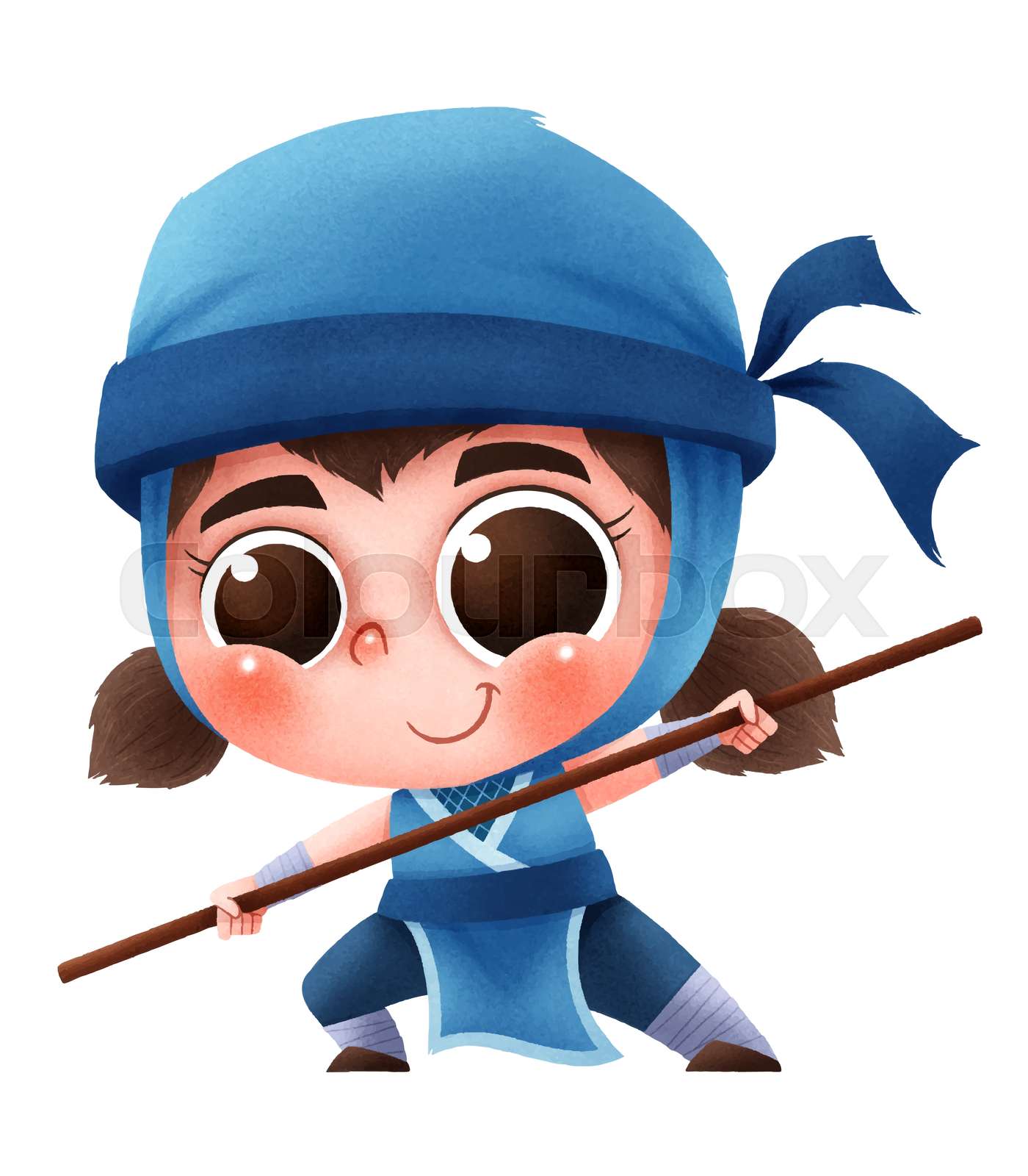 Ninja kids | Stock vector | Colourbox