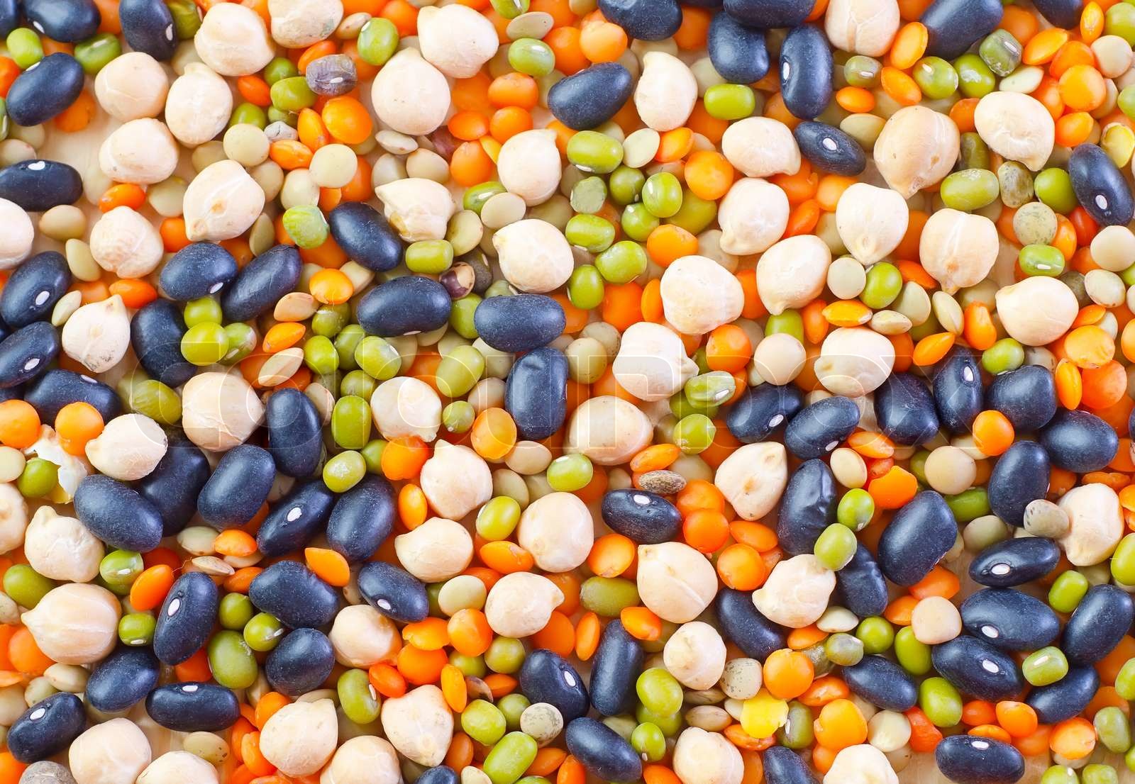 Color beans | Stock image | Colourbox