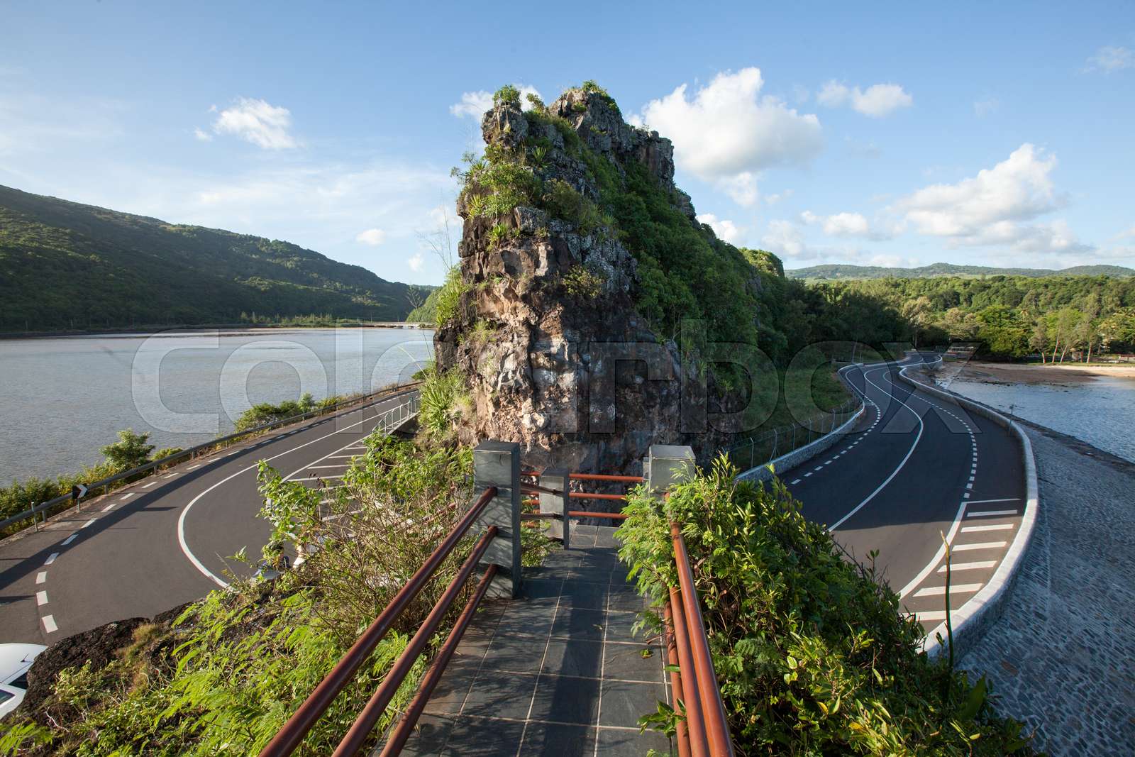 Maconde view point. Mauritius island. Panorama | Stock image | Colourbox