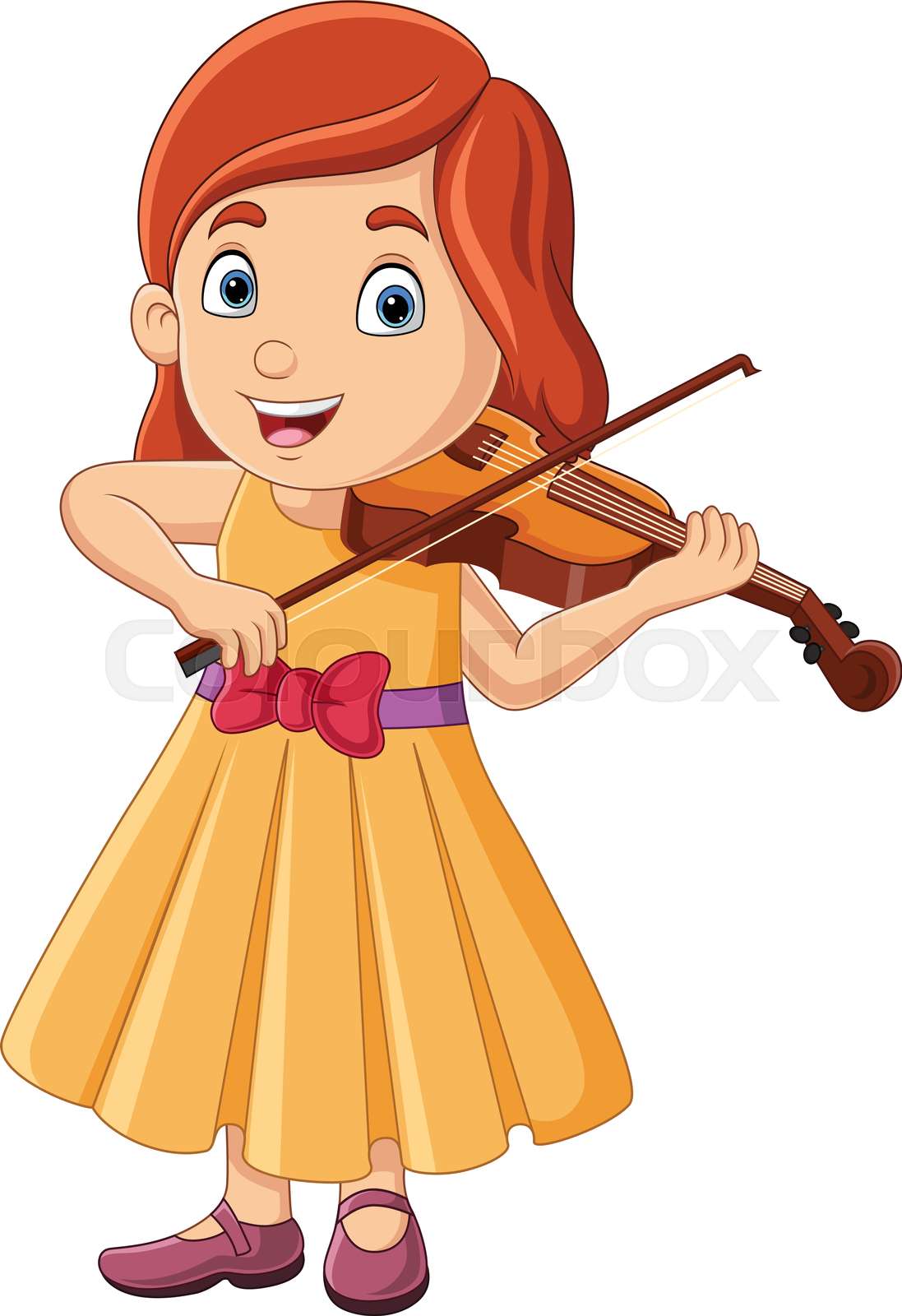 Cartoon Viola