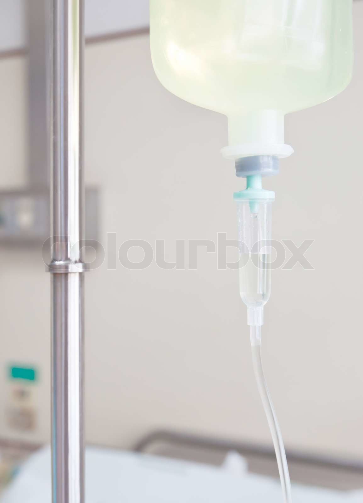 Close view of an IV Drip | Stock image | Colourbox