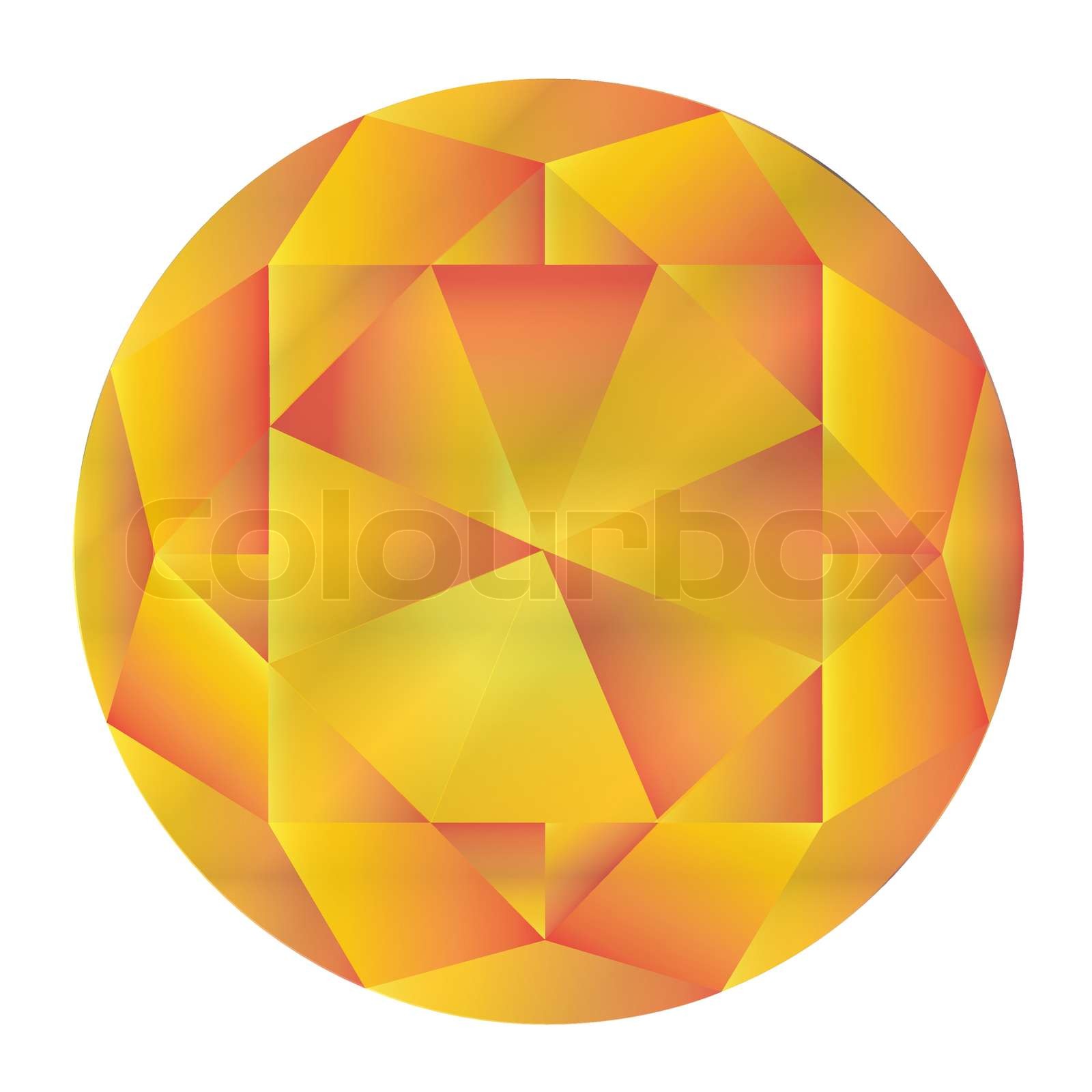 Diamond Crown | Stock vector | Colourbox