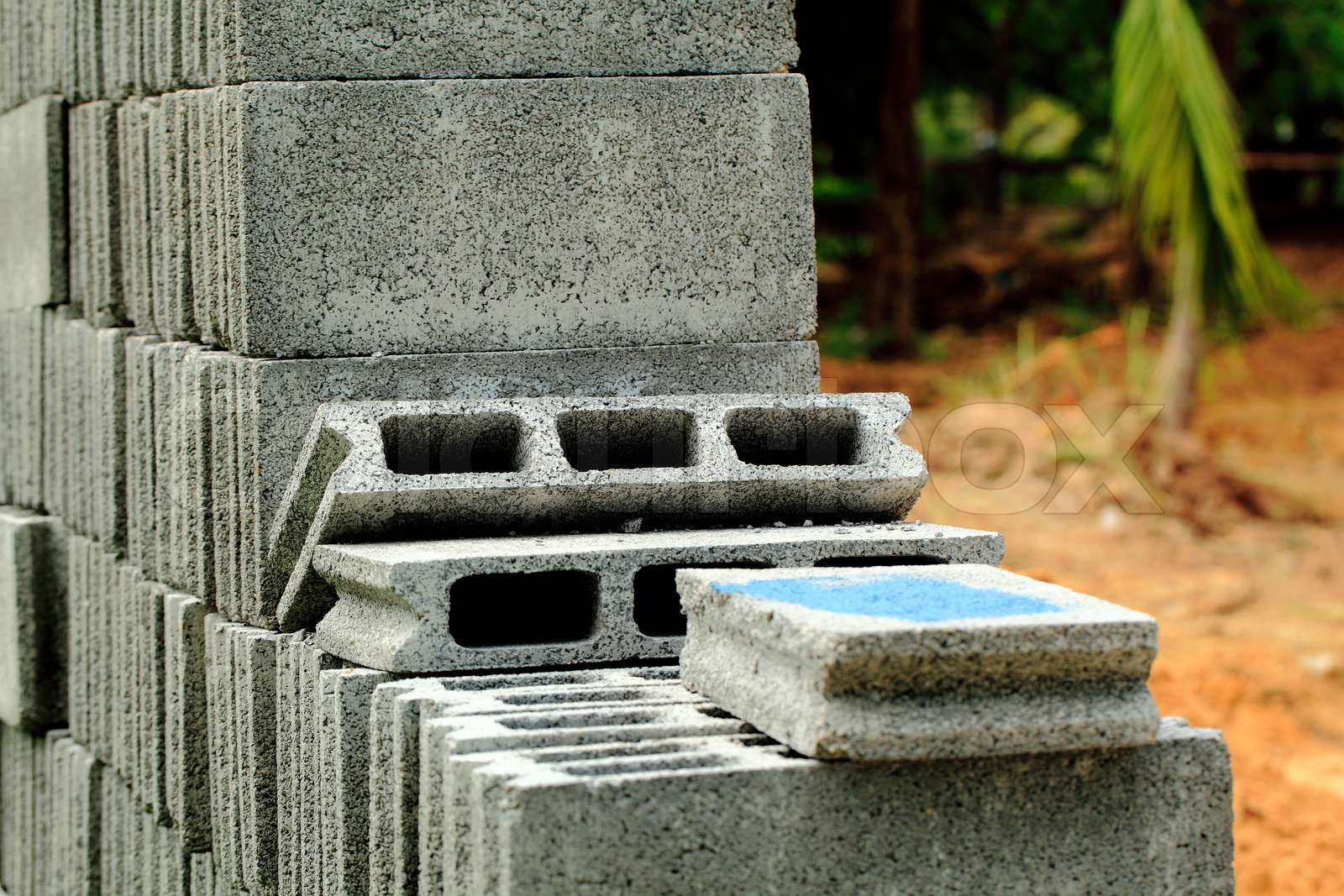 Cement Block | Stock image | Colourbox