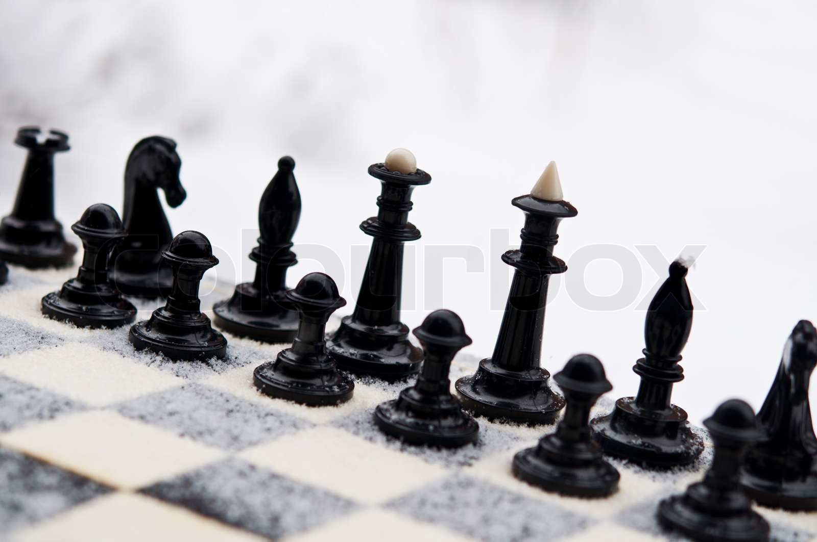 schach, könig, kraft | Stock Bild | Colourbox