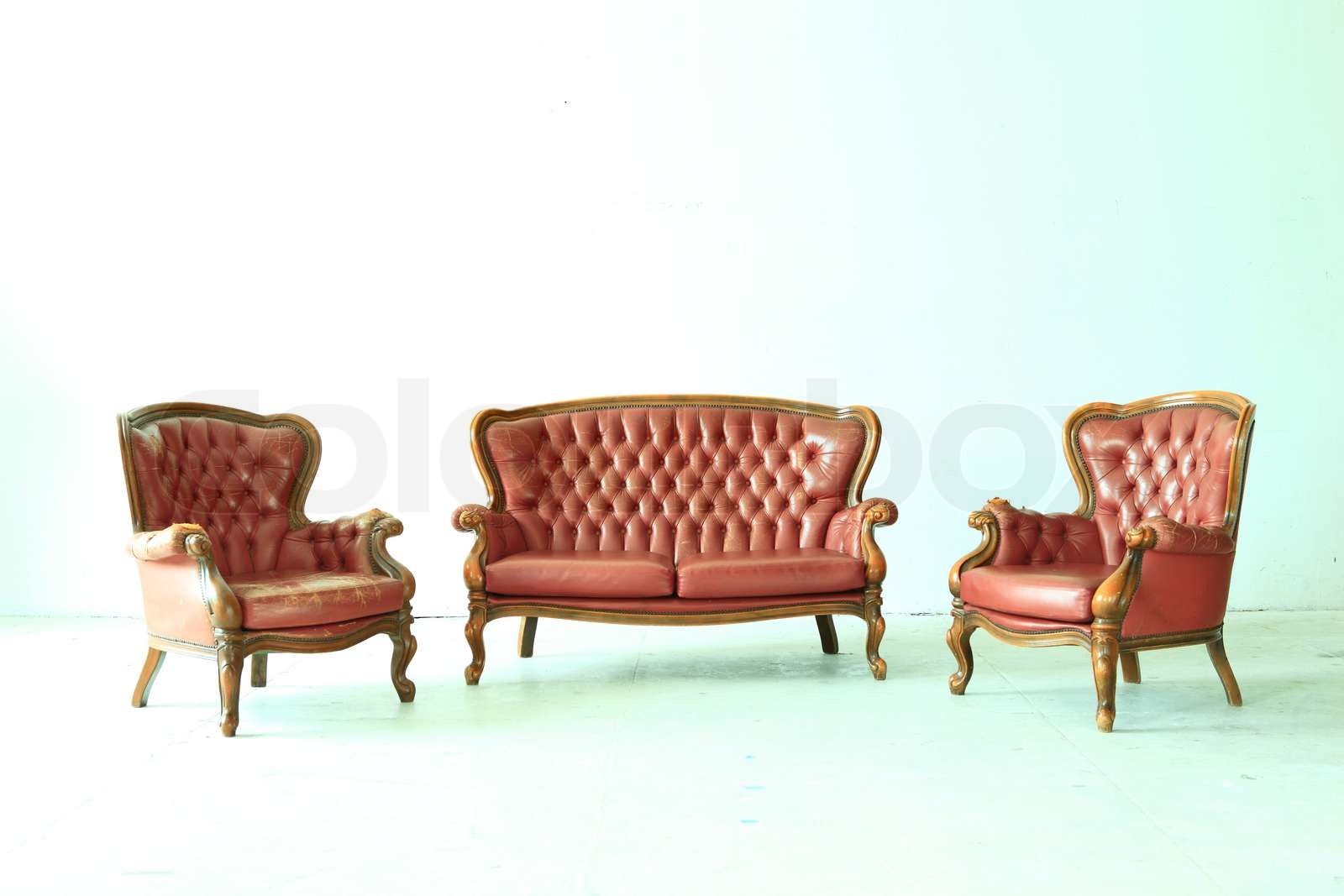 Victorian Sofa Set | Stock image | Colourbox