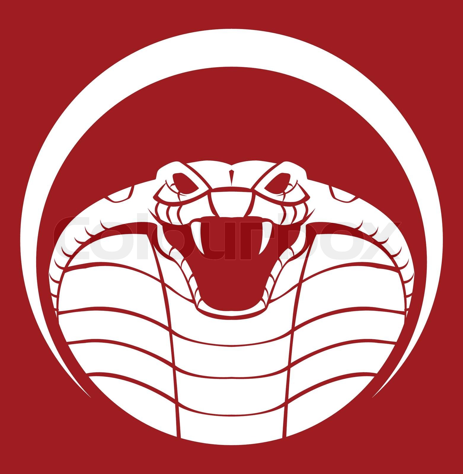 cobra emblem | Stock vector | Colourbox