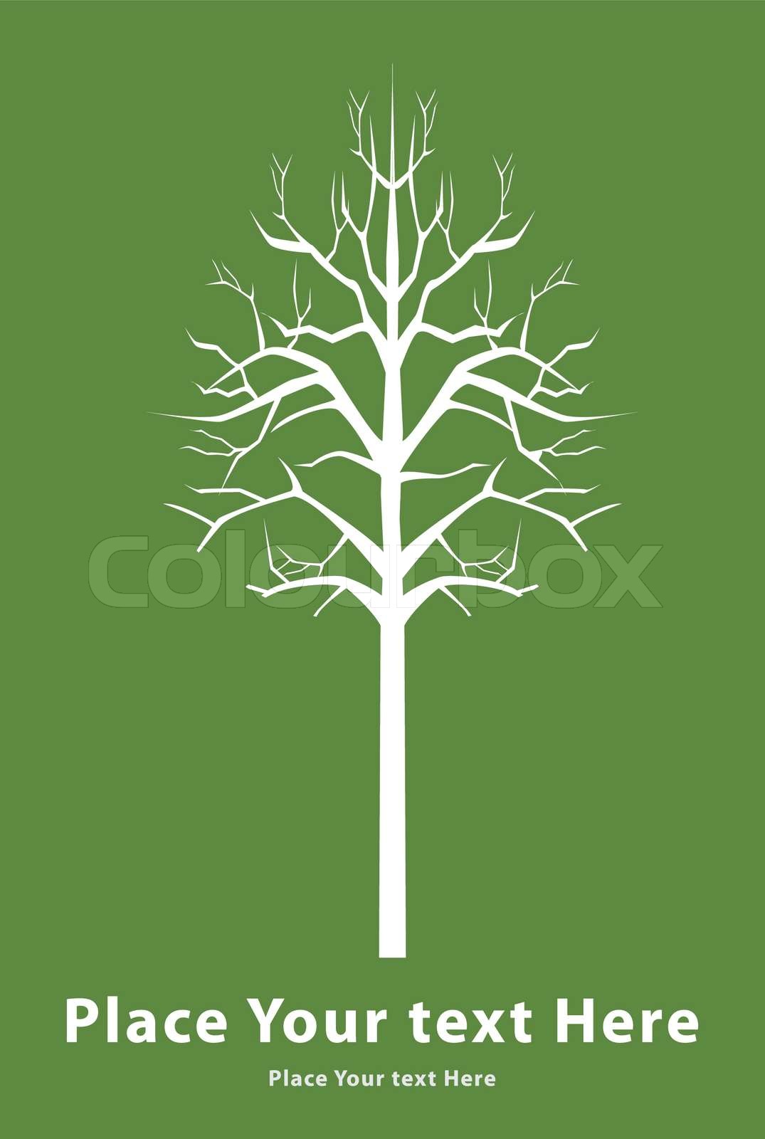 death tree sign | Stock vector | Colourbox