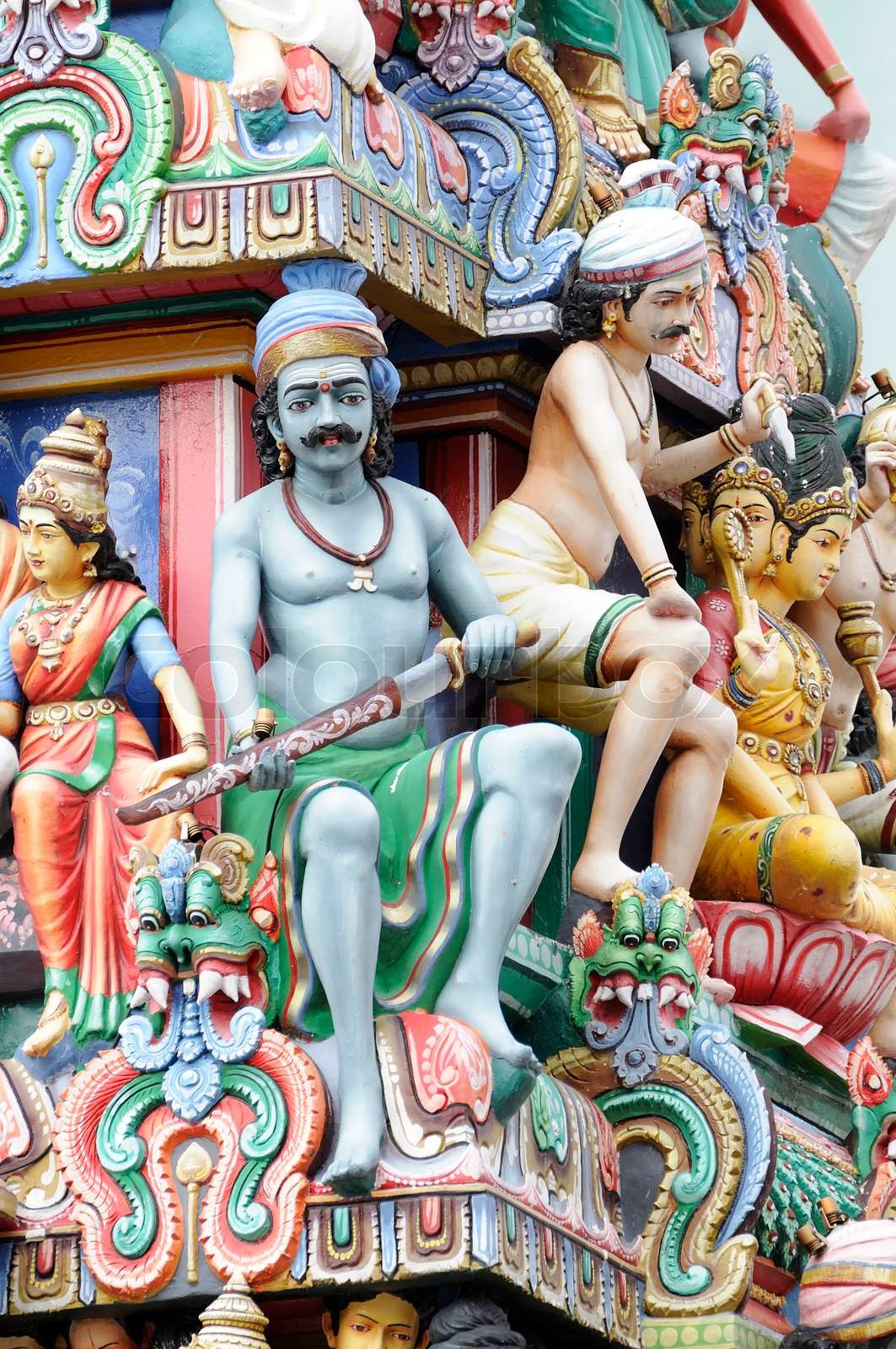 Sri Mariamma architecture | Stock image | Colourbox