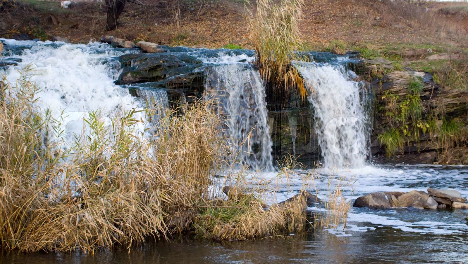 Natural Spring Waterfall | Stock image | Colourbox