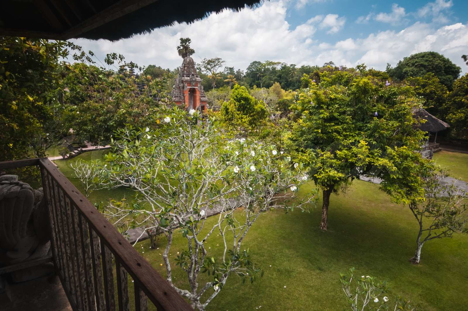 Main gate to Pura Taman Ayun | Stock image | Colourbox