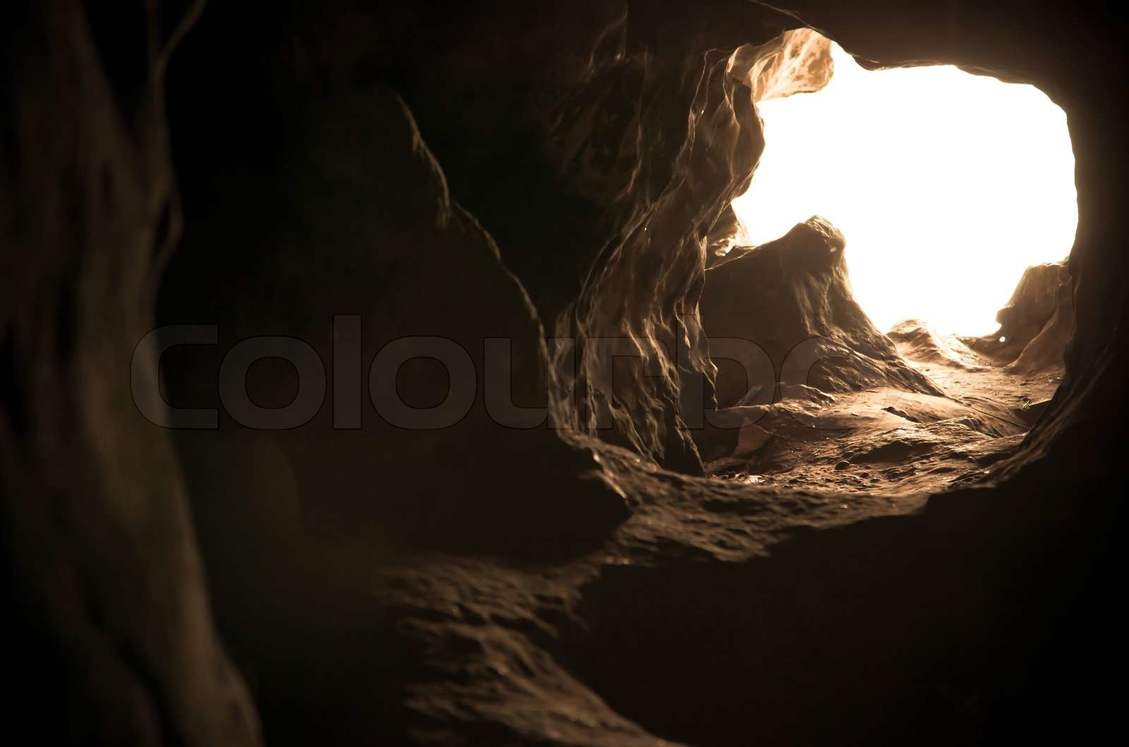 inside the cave | Stock image | Colourbox