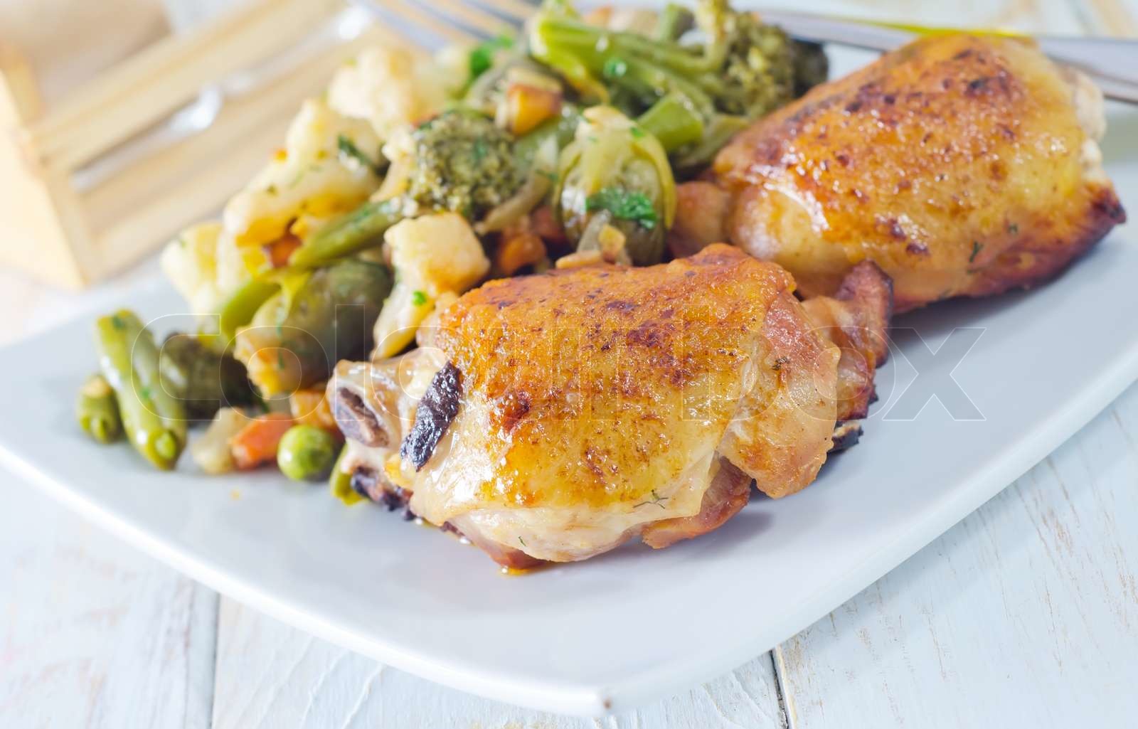 fried chicken | Stock image | Colourbox