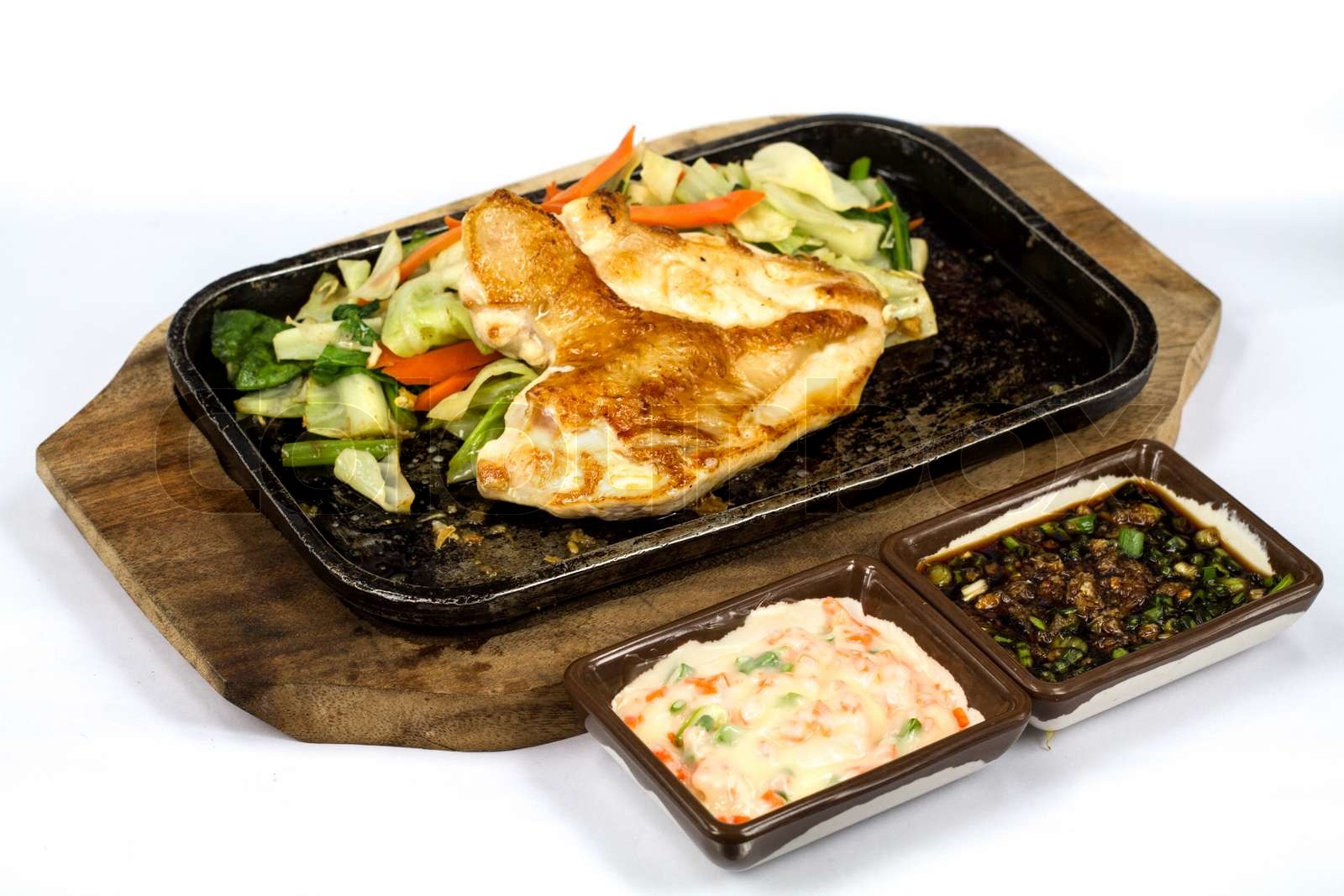 chicken steck japanese food | Stock image | Colourbox