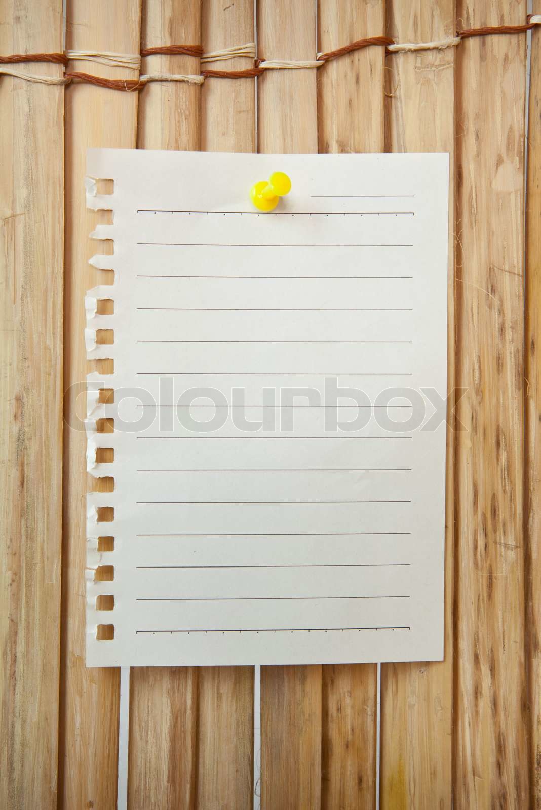 paper sheet | Stock image | Colourbox