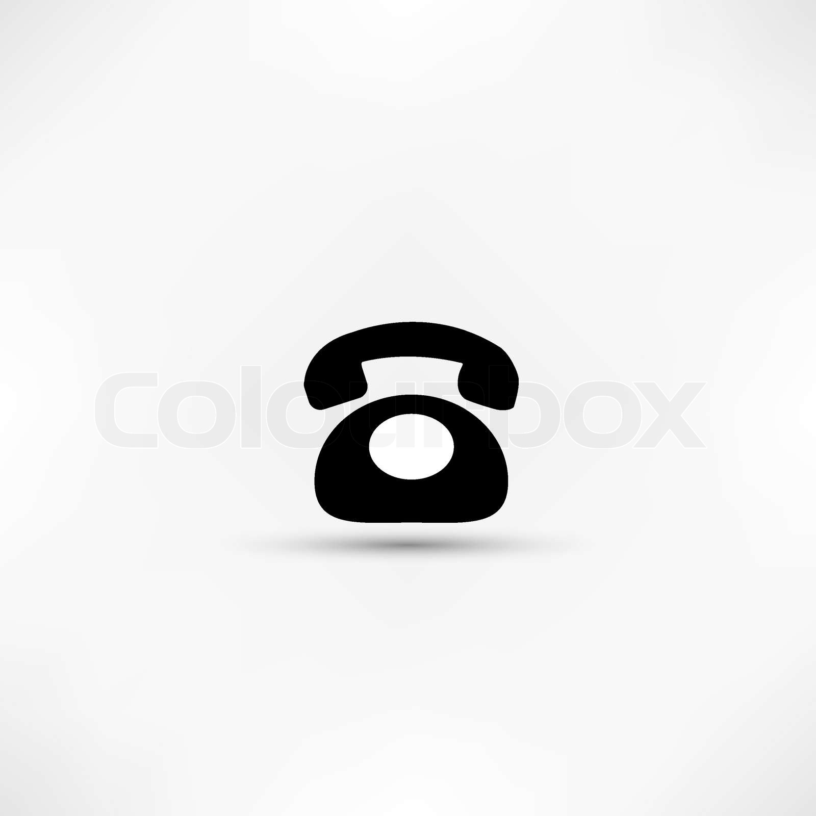 Simple phone icon | Stock vector | Colourbox