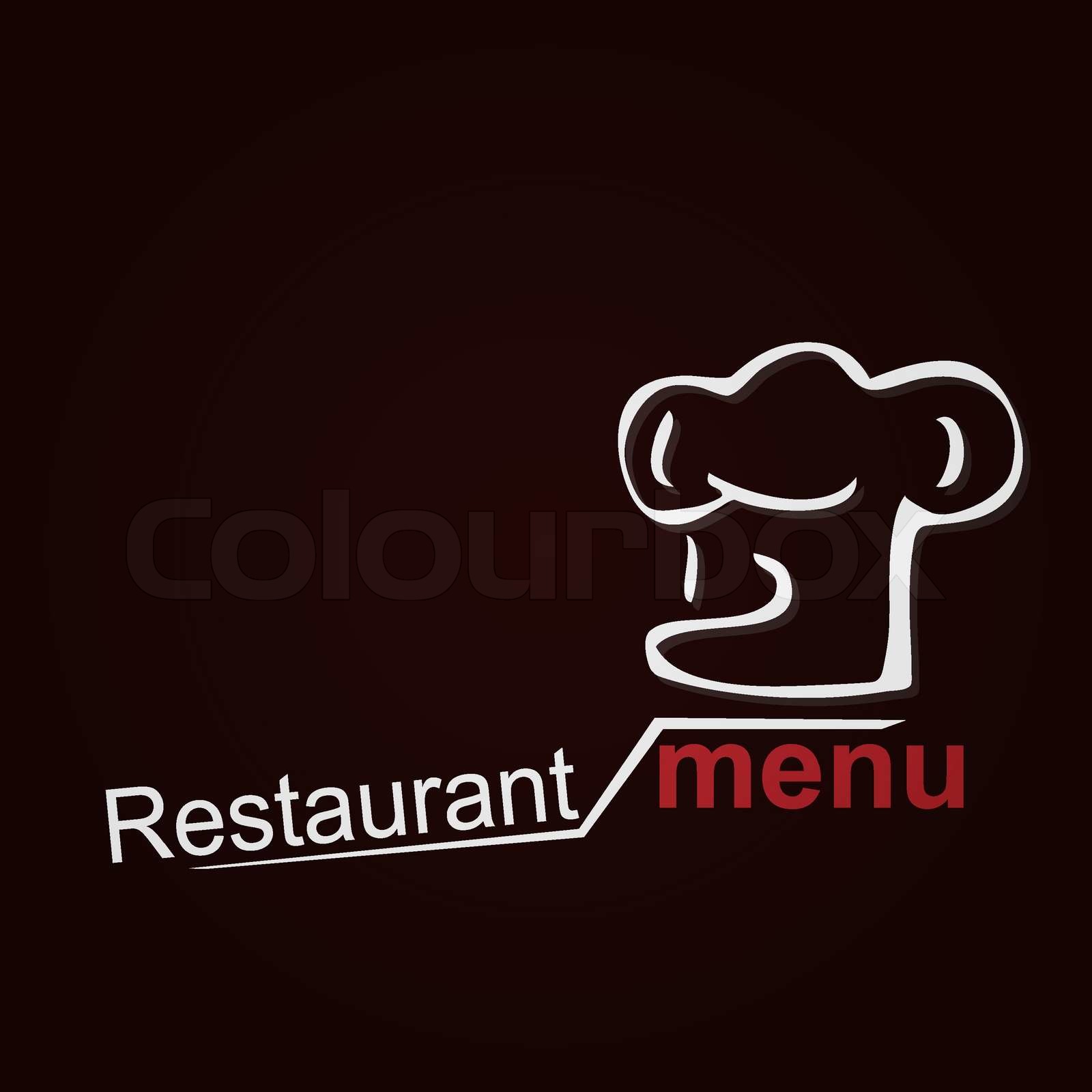 Stylish Restaurant Menu | Stock vector | Colourbox