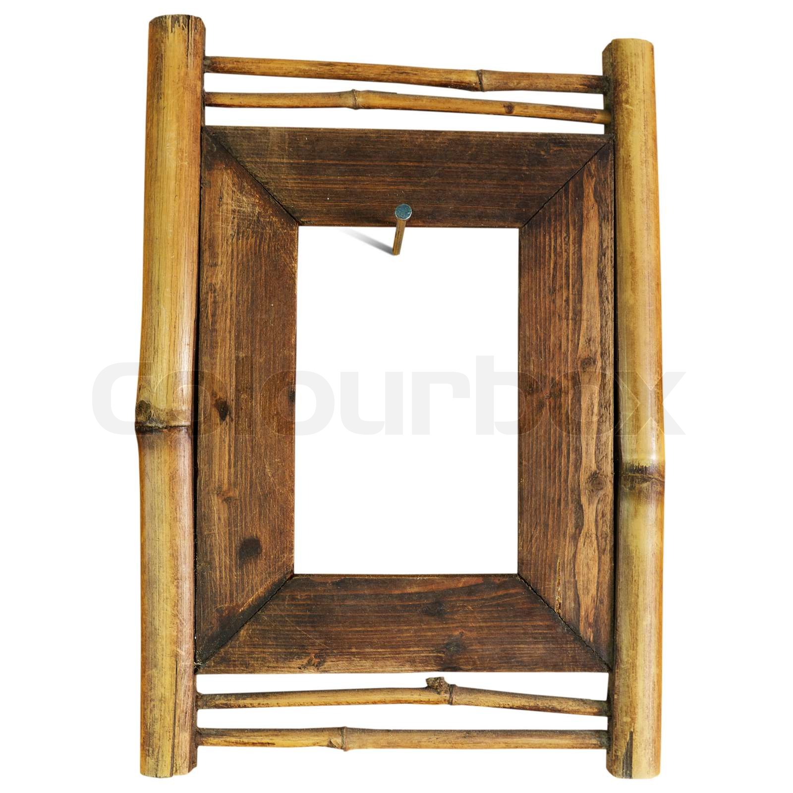Bamboo frame | Stock image | Colourbox
