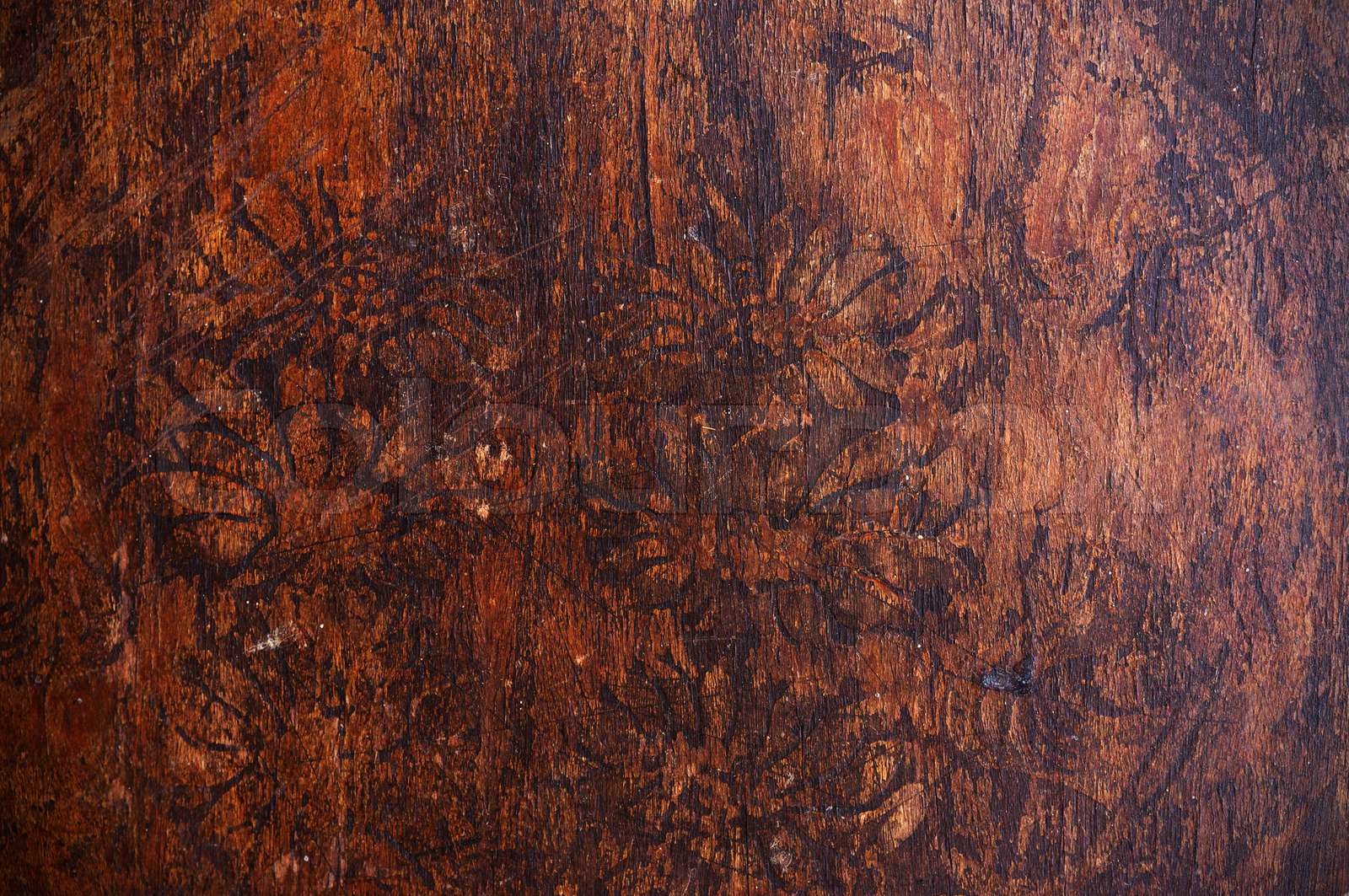 Antique wood texture | Stock image | Colourbox