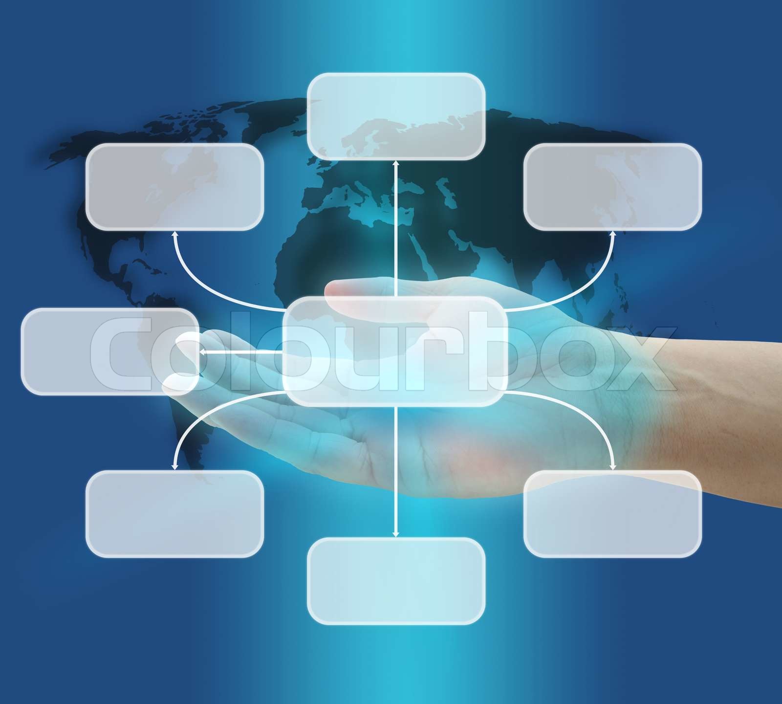 Input Screen Button Interface | Stock image | Colourbox