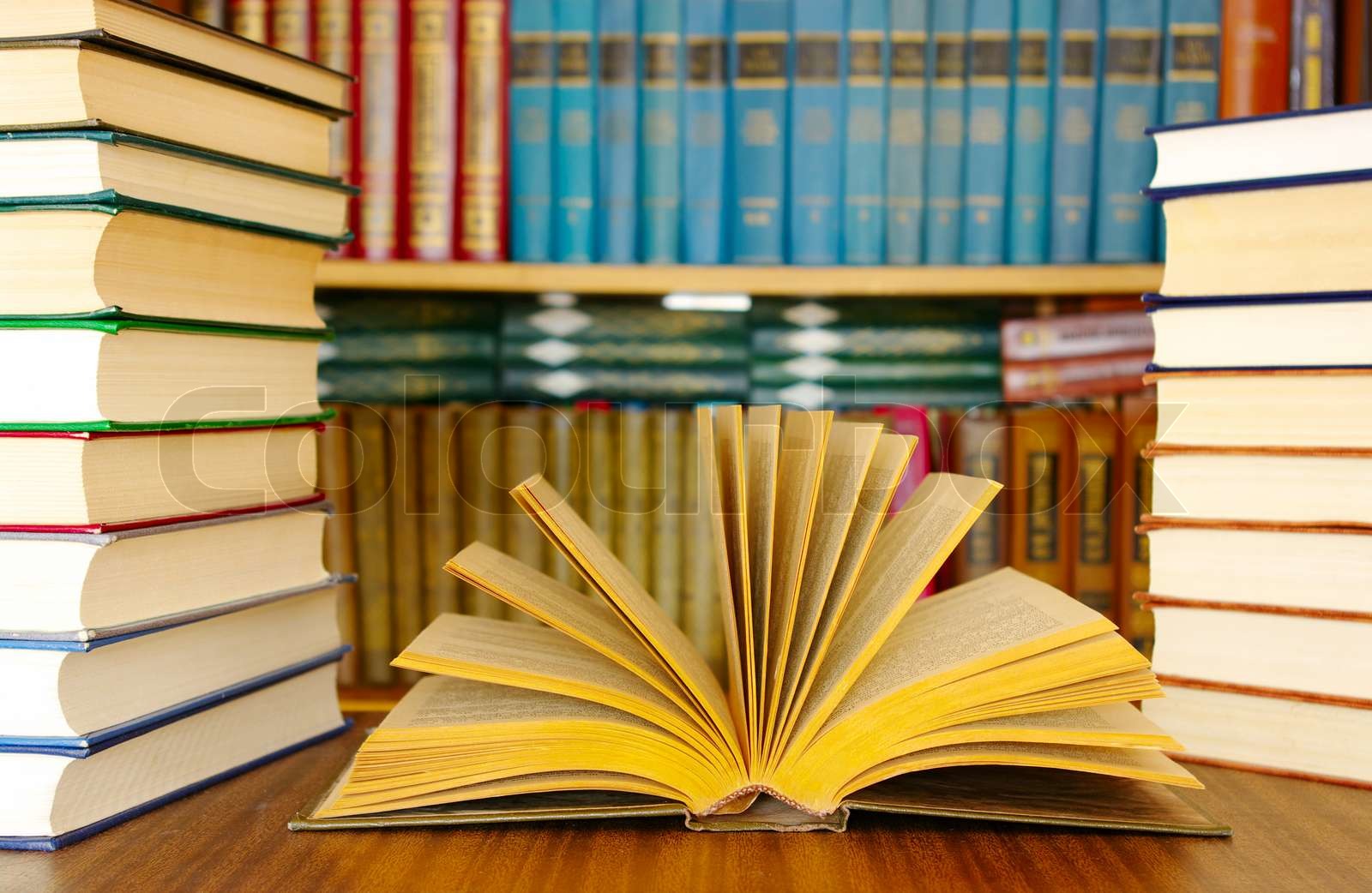 education books | Stock image | Colourbox