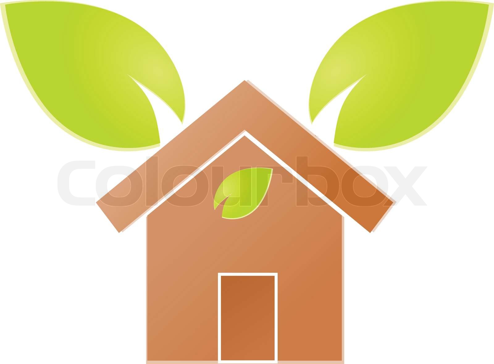 Environment home icon | Stock vector | Colourbox