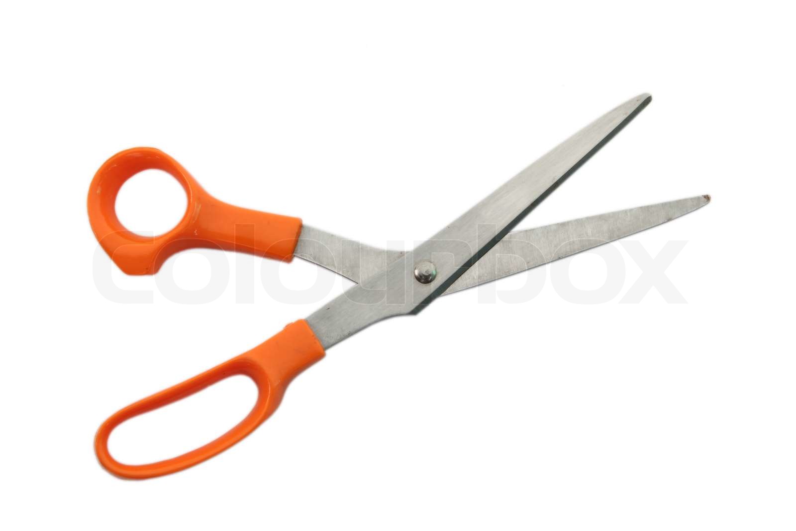 Red Scissors Isolated | Stock image | Colourbox