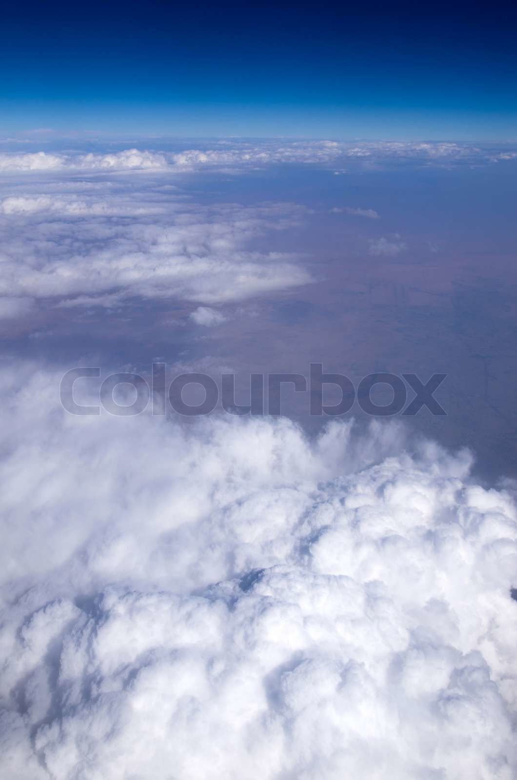Aerial sky | Stock image | Colourbox