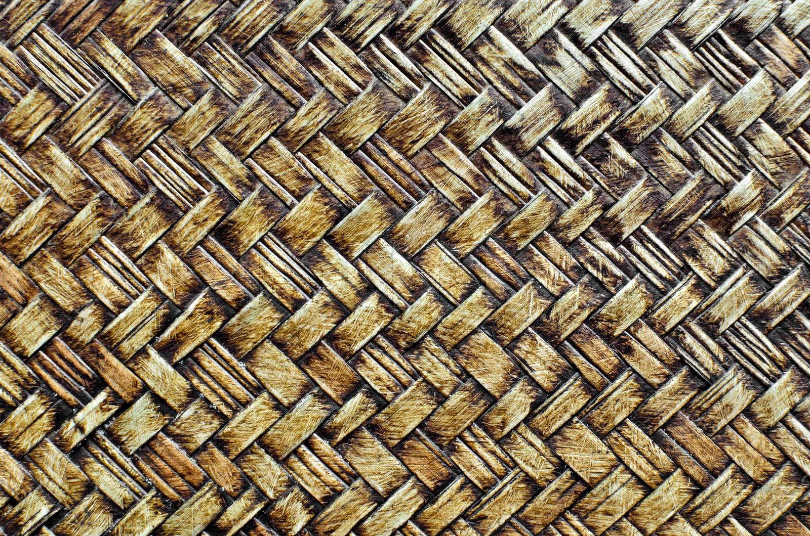woven wood texture | Stock image | Colourbox