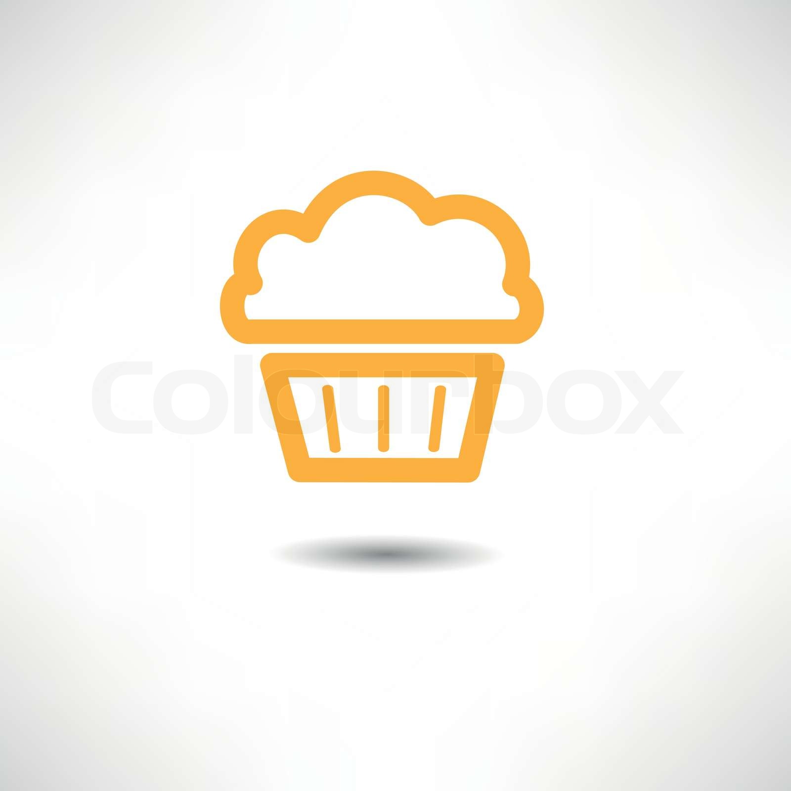 Kuchen Icon | Stock-Vektor | Colourbox