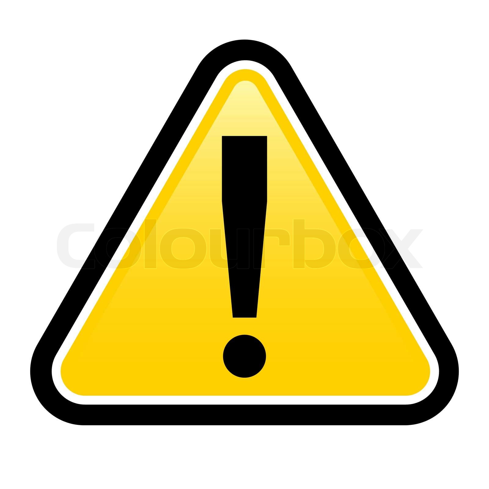 Danger Warning Sign Stock Vector Colourbox Danger Warning Sign Stock Vector Colourbox