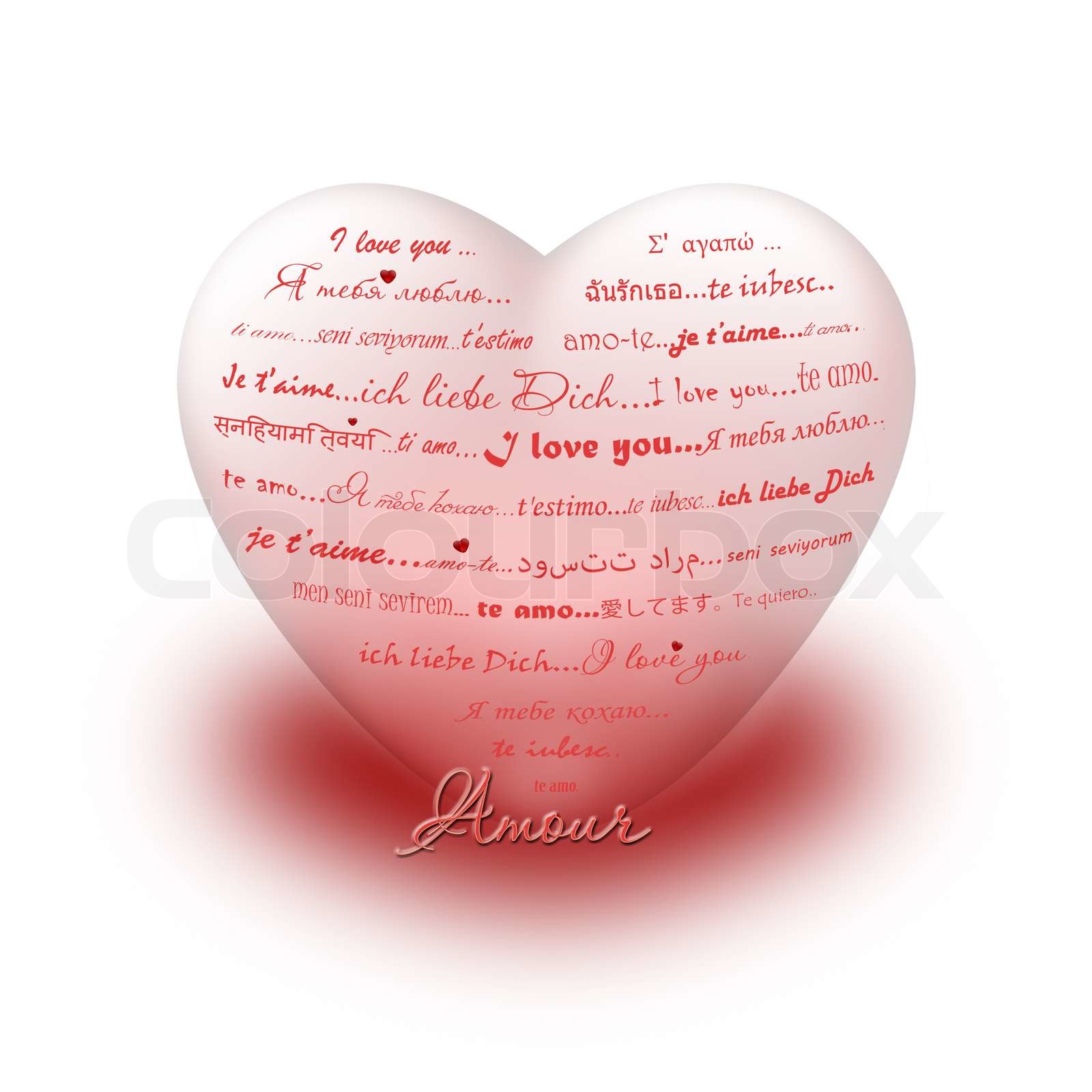 I Love You In Different Languages Stock Image Colourbox i-love-you-in-different-languages-stock-image-colourbox