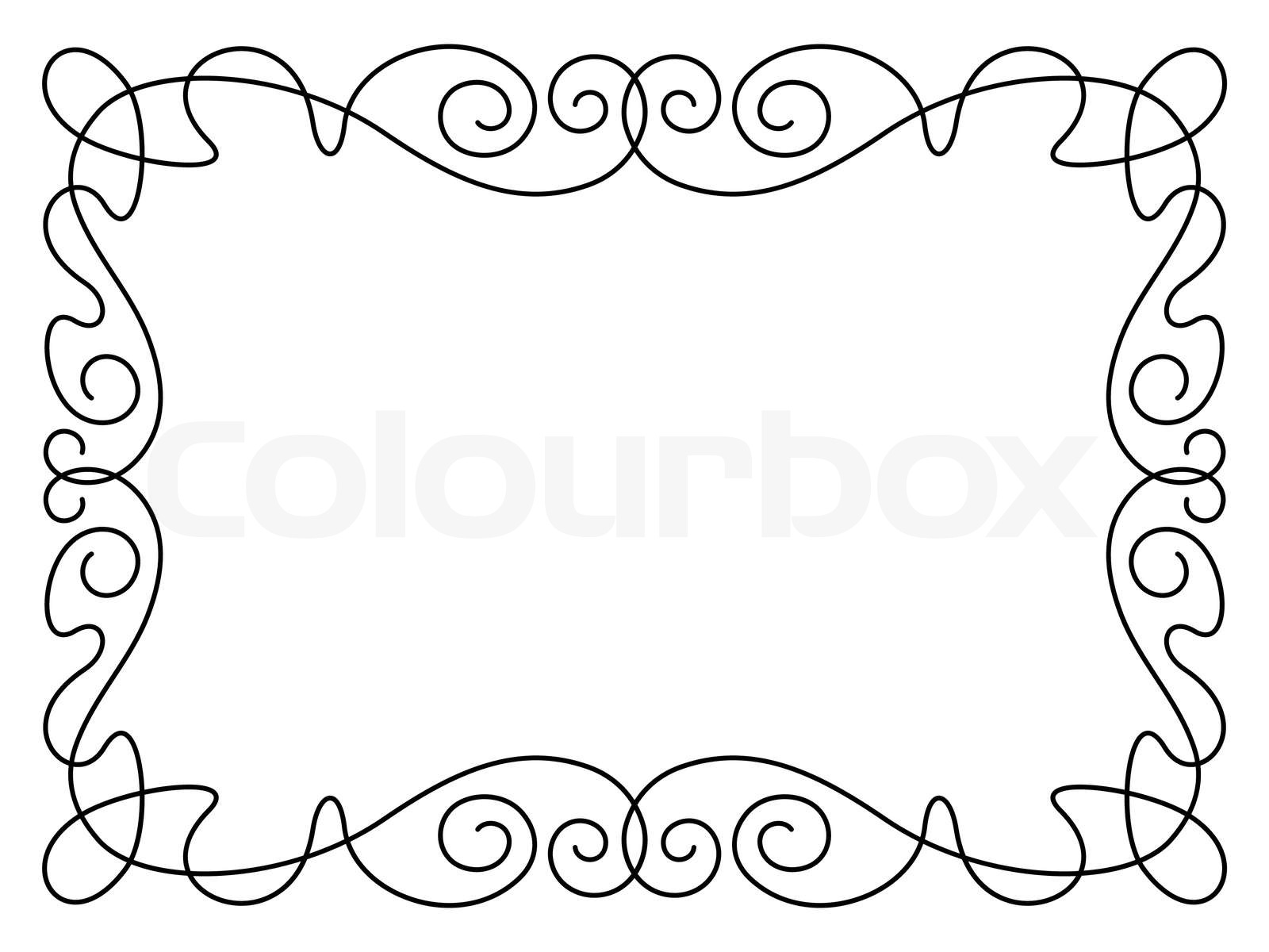 diplom, kant, pynte | Stock vektor | Colourbox