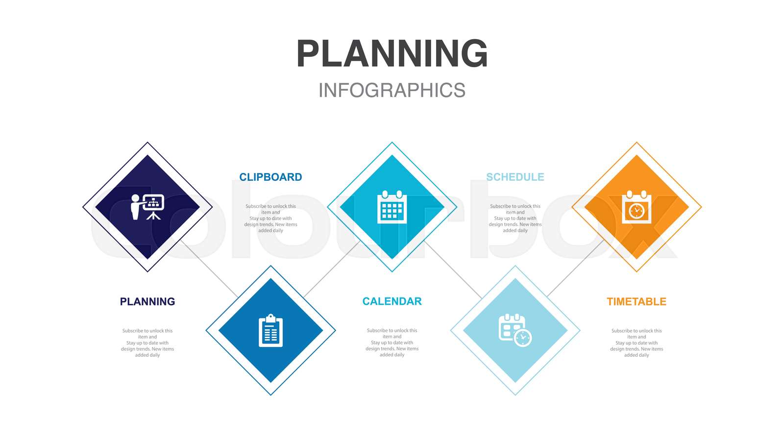 Infographic Calendar Template