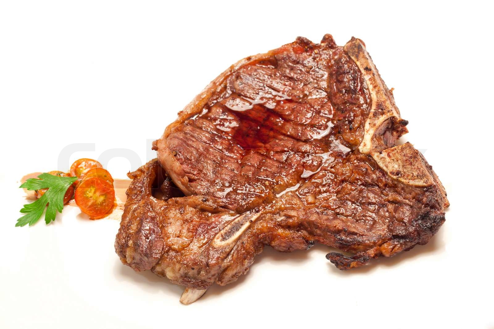 t-bone beef steak | Stock image | Colourbox