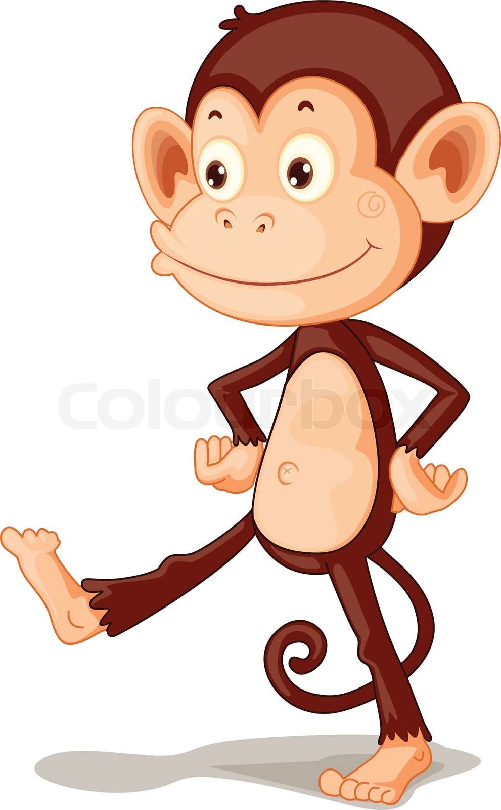 Affe | Stock-Vektor | Colourbox