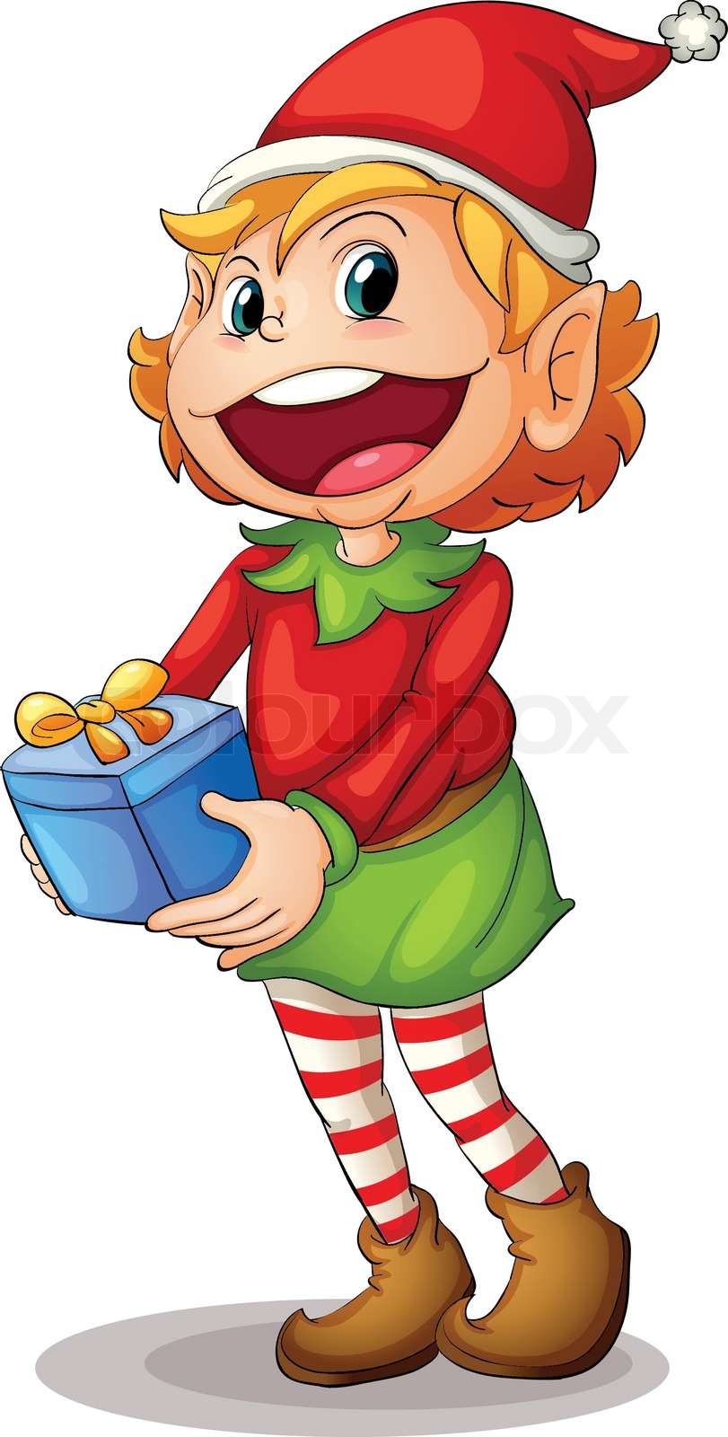 Little elf | Stock vector | Colourbox