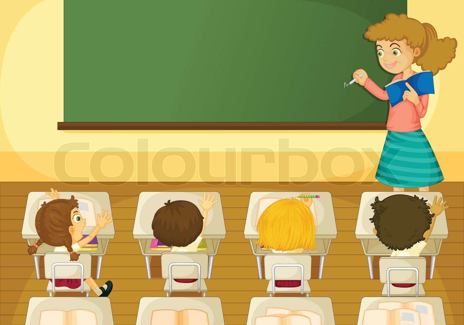 Classroom | Stock vector | Colourbox