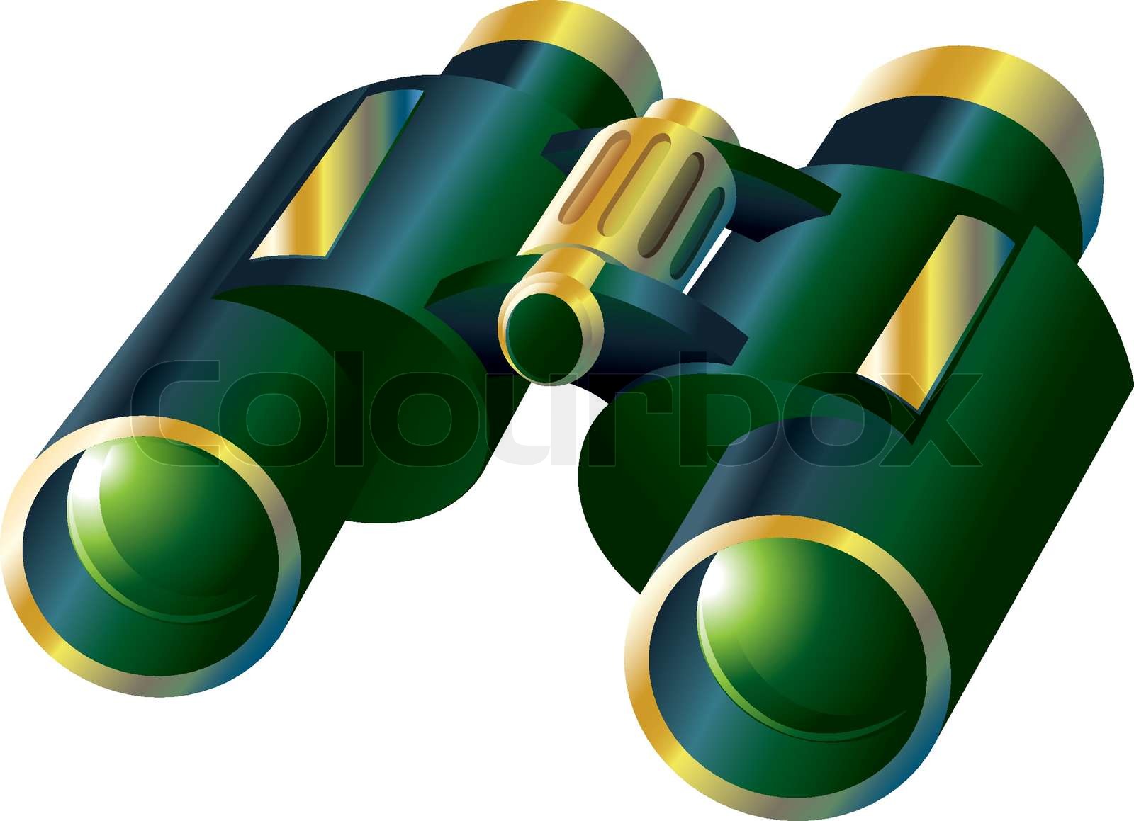 binocular | Stock vector | Colourbox