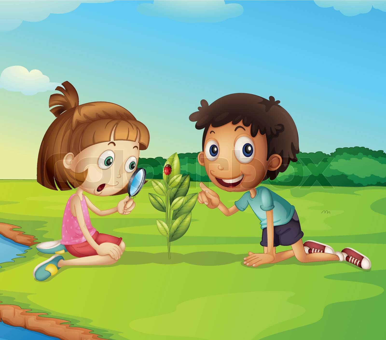 junge Entdecker | Stock-Vektor | Colourbox