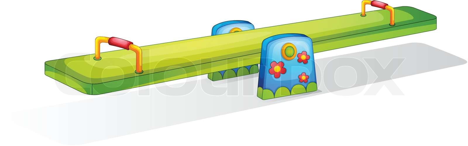 See saw | Stock vector | Colourbox